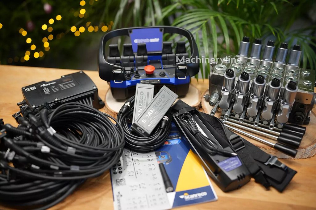 Walvoil DPX100 + Scanreco G2B RC400 5 funktsiјa radio daljinsko upravljanje za građevinske mašine