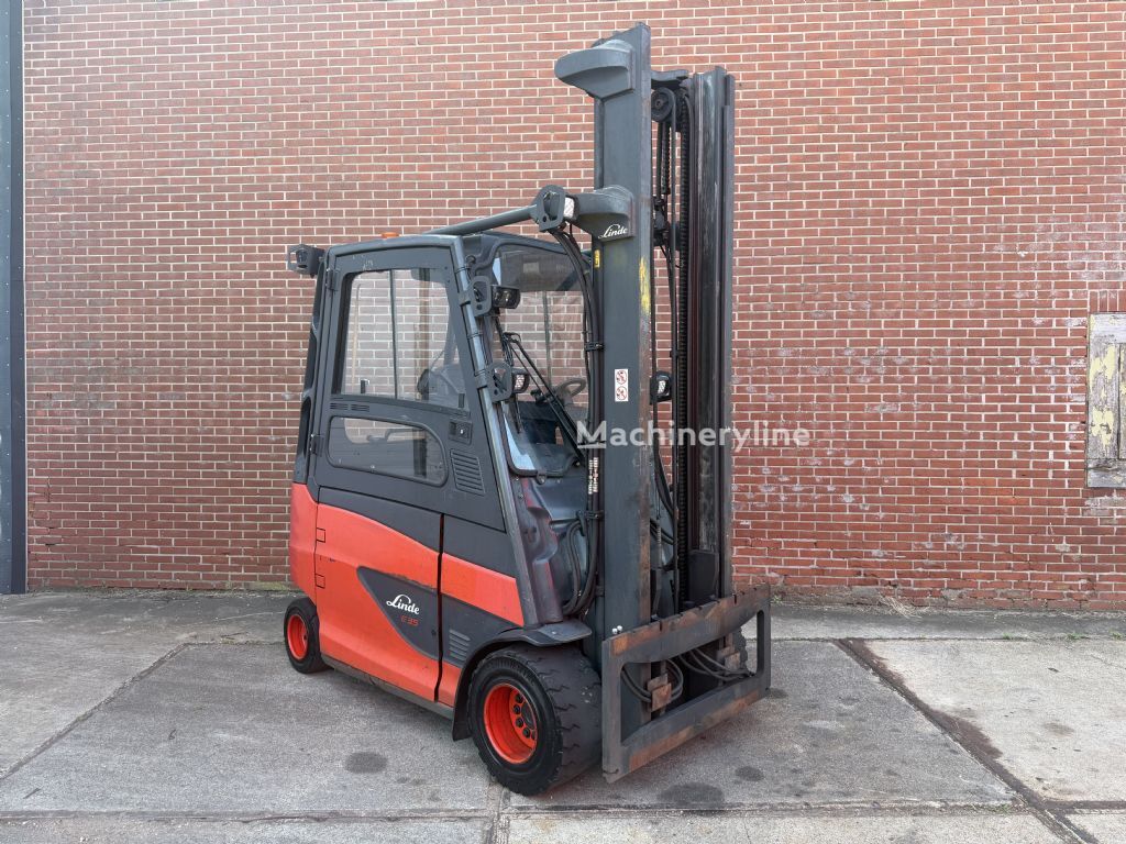 Linde E35HL-01 električni viljuškar