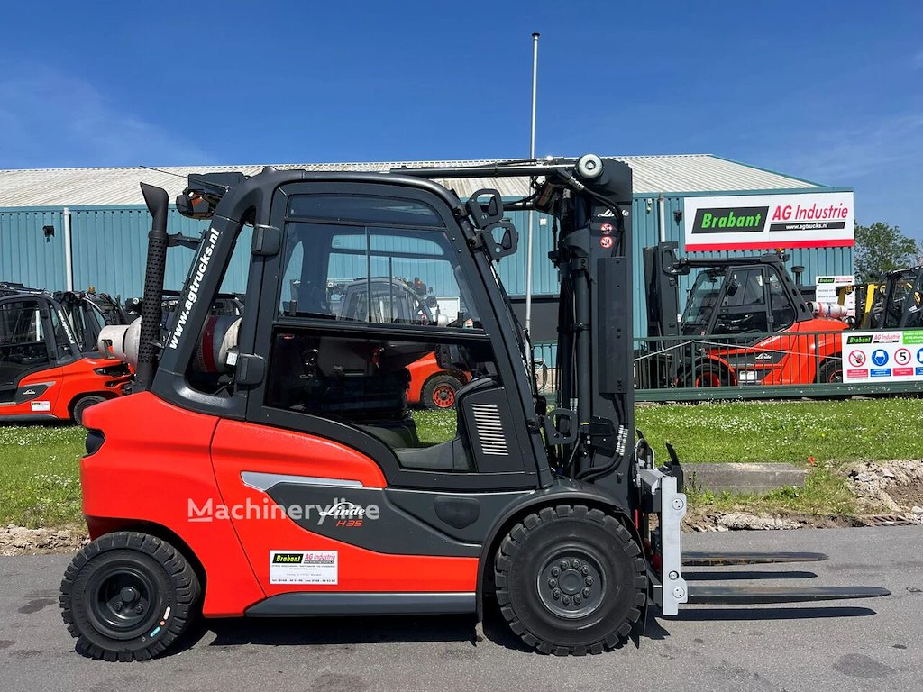 Linde H35-01 viljuškar na gas