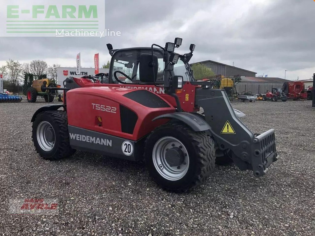 Weidemann t5522 tl48 teleskopski utovarivač