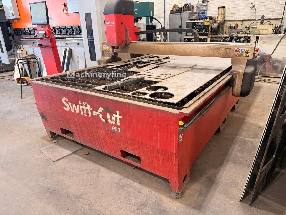 Prodaje se Swift-Cut Pro 3000 CNC plasmaskjærebord med Hypertherm Powermax 105 SYNC mašinu za plazma sečenje na aukciji