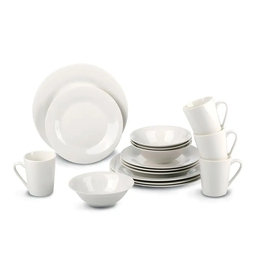 Avatar Set posuđa Alpina, 16 delova, Beli