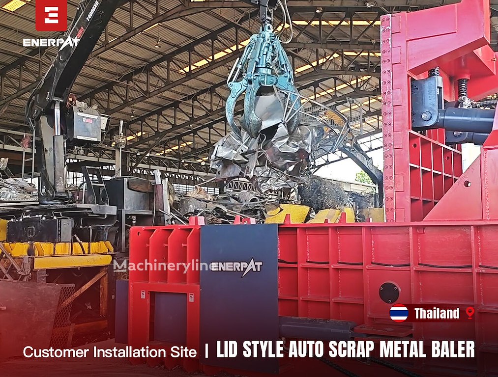 Nova Enerpat AMB-L2520-250T Stainless Steel Baler presa za staro gvožđe