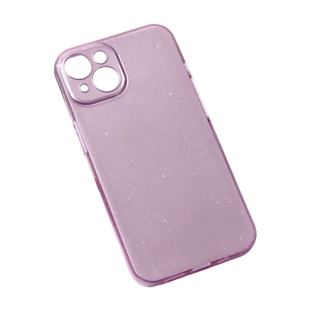 Maska Sparkle Dust za iPhone 15 6.1 svetlo ljubicasta