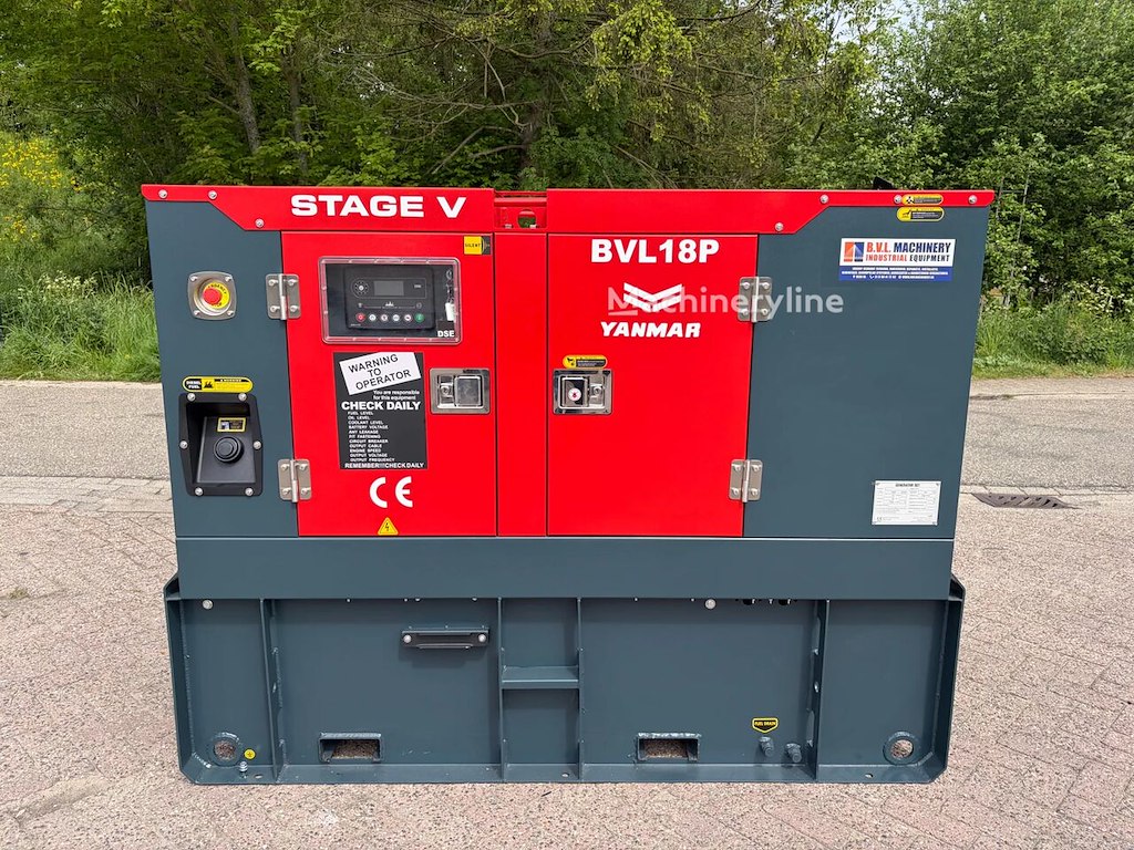 Novi Yanmar Yanmar 4TNV88 STAMFORD 17,5 - 20 - 25 kVA aggregaat generatorset diesel generator