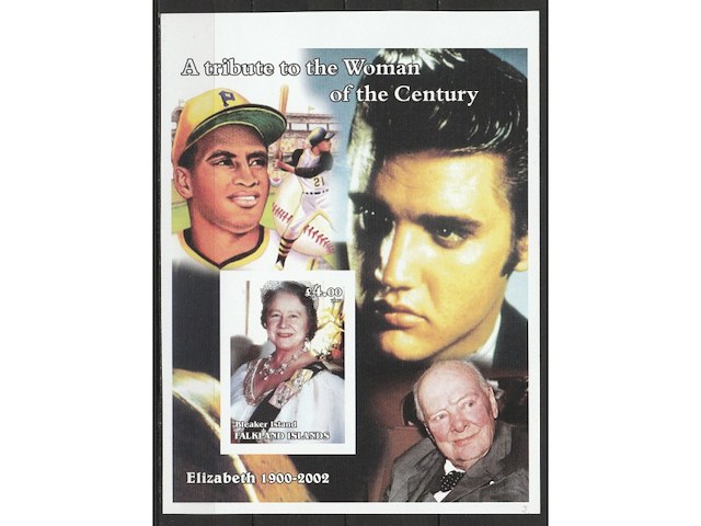 Falkland Islands -A tribute to the Woman of the Century