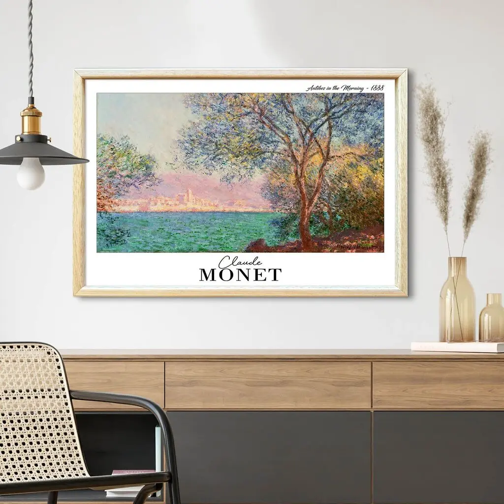 Wallity Dekorativna uramljena slika, 42x62cm, Šarena
