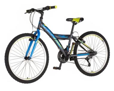 VENSSINI Dečija bicikla Venssini Junior Parma 24/V-brake kontra/18 brzina/plavo siva