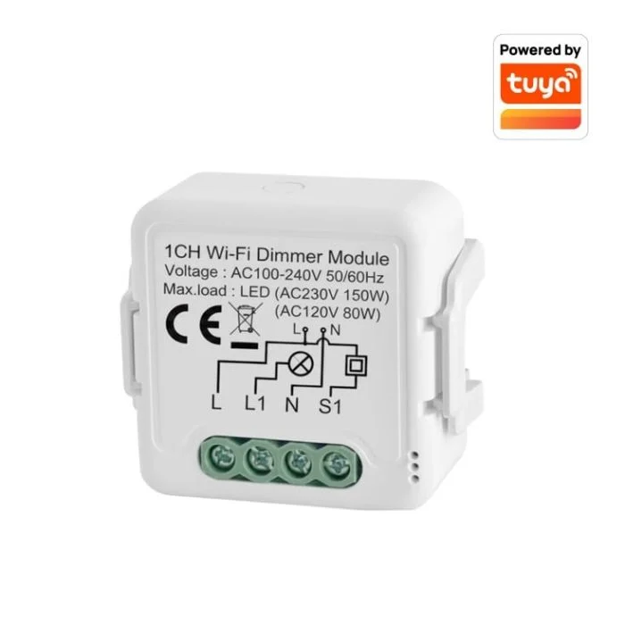 Prosto WFM-DM01 - Wi-Fi smart dimer-modul 150W, Tuya