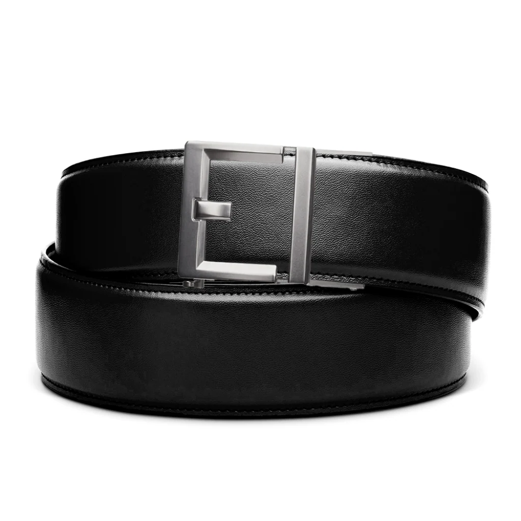 Kore Essentials Crni Kožni Garrison Kaiš 1.75″ G2