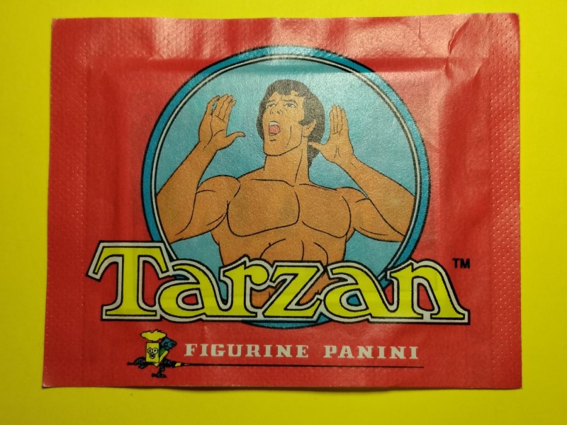 TARZAN puna kesica sa sličicama 1978 PANINI