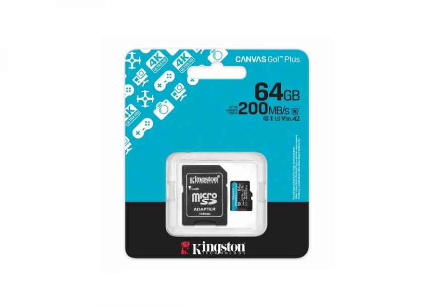 Micro SD Kingston SDCG4/64GB Canvas Go Plus