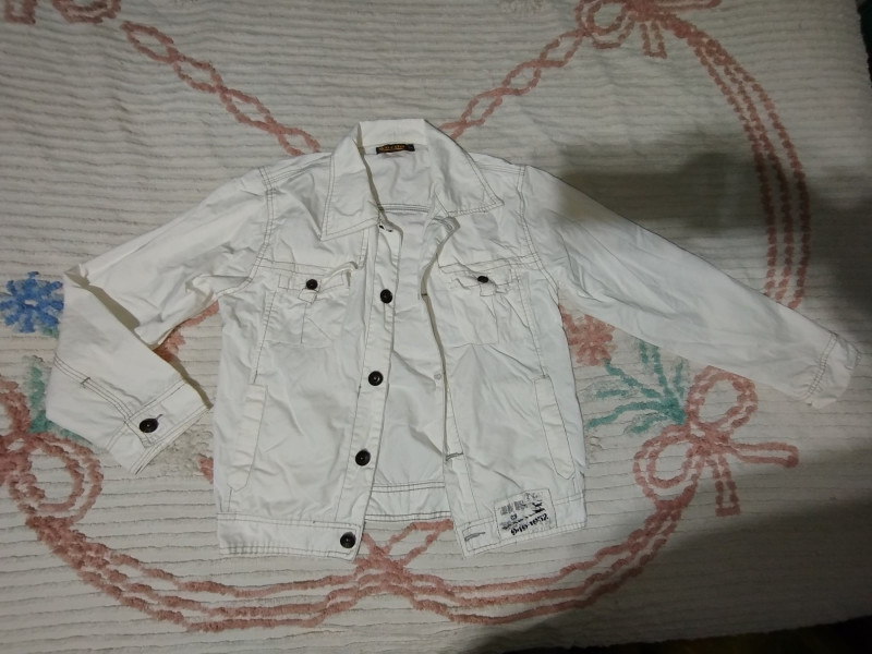 Bordo WEAR COTTON SNEG BELA JAKNA XS