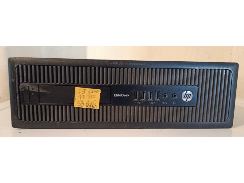 HP EliteDesk 800 G1 SFF + i5-4570 + 4GB DDR3 itd.