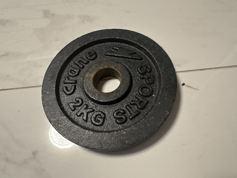 Crane Sports 2KG disk teg