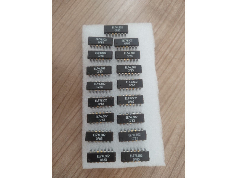Integrisana kola EL74LS02 komplet 17 komada - NOVO