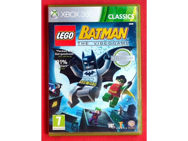 LEGO Batman the videogame - XBox 360 Originalna Igra