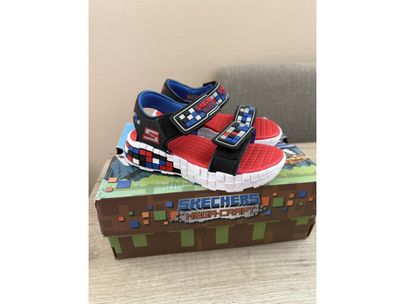 Skechers minecraft sandale za decaka NOVE