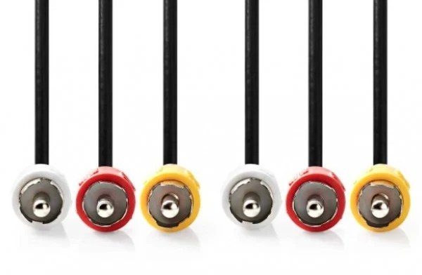 CVGP24300BK30 Kabl 3xRCA muski - 3xRCA muski 3m