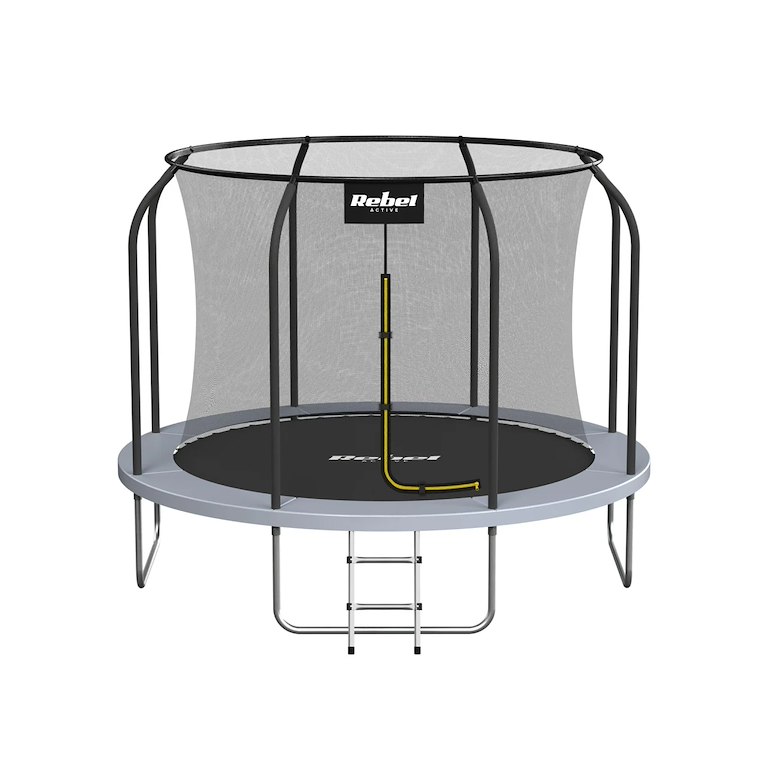 REBEL ACTIVE Trambolina sa zaštitnom mrežom i merdevinama 244cm (8ft) RBA-8001