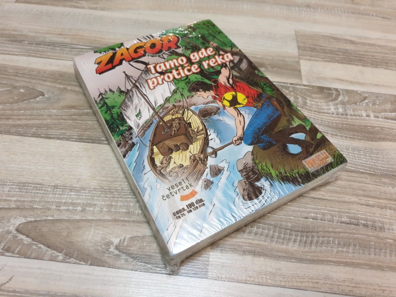ZAGOR I OSTALI STRIPOVI – NOVO, U CELOFANU