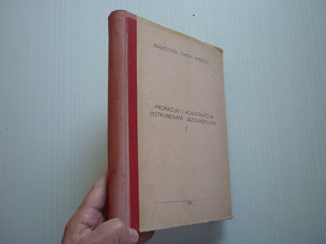Proračun i konstrukcija instrumenata vazduhoplova