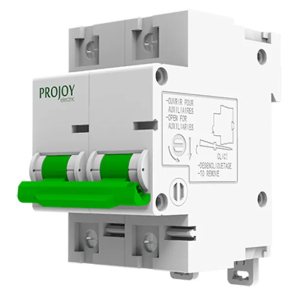 PROJOY Automatski Prekidač DC 2P 125A 160V – Jednosmerni Osigurač za Solarne Sisteme