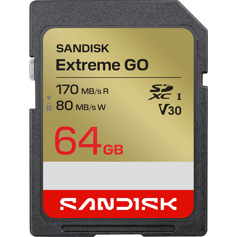 SanDisk Extreme GO SDXC UHS-I 64GB 170MB/s V30 (SDSDXGN-064G-GNCIN)
UZ OVAJ PROIZVOD PREDLAŽEMO: