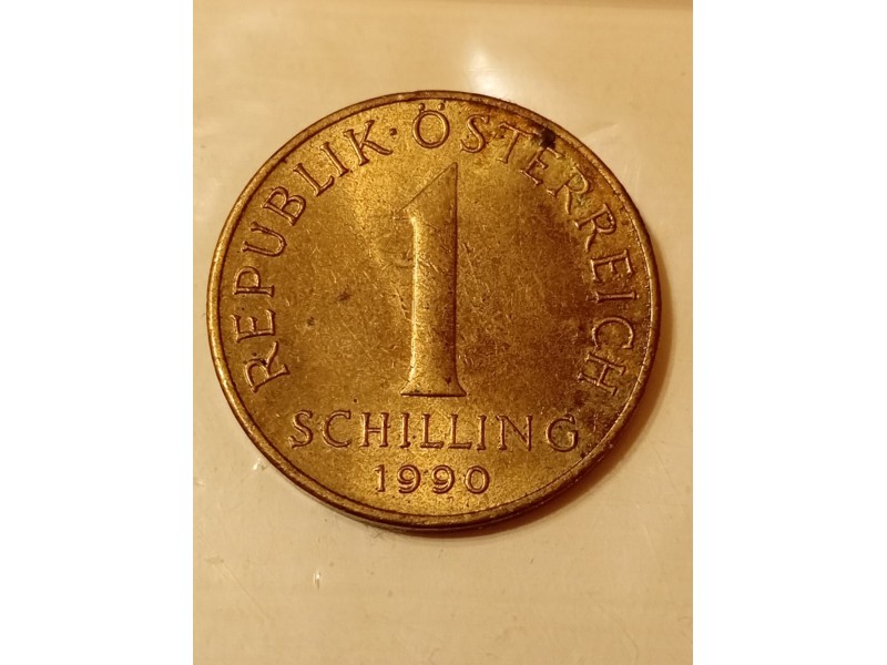 1 Schilling 1990g.