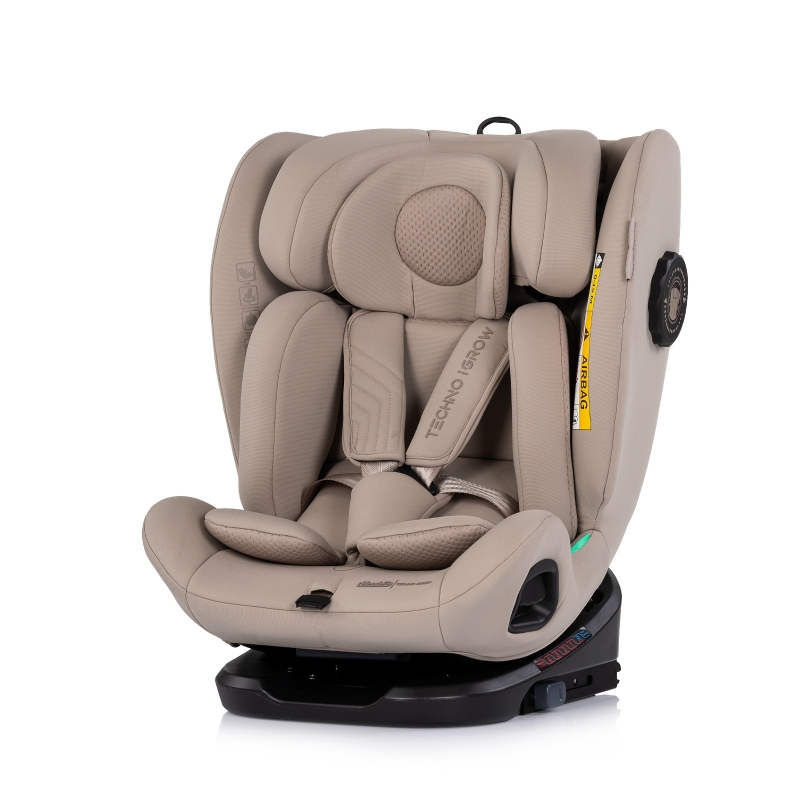 CHIPOLINO TECHNO IGROW ISOFIX I-SIZE AUTO SEDIŠTE 40-150CM LATTE