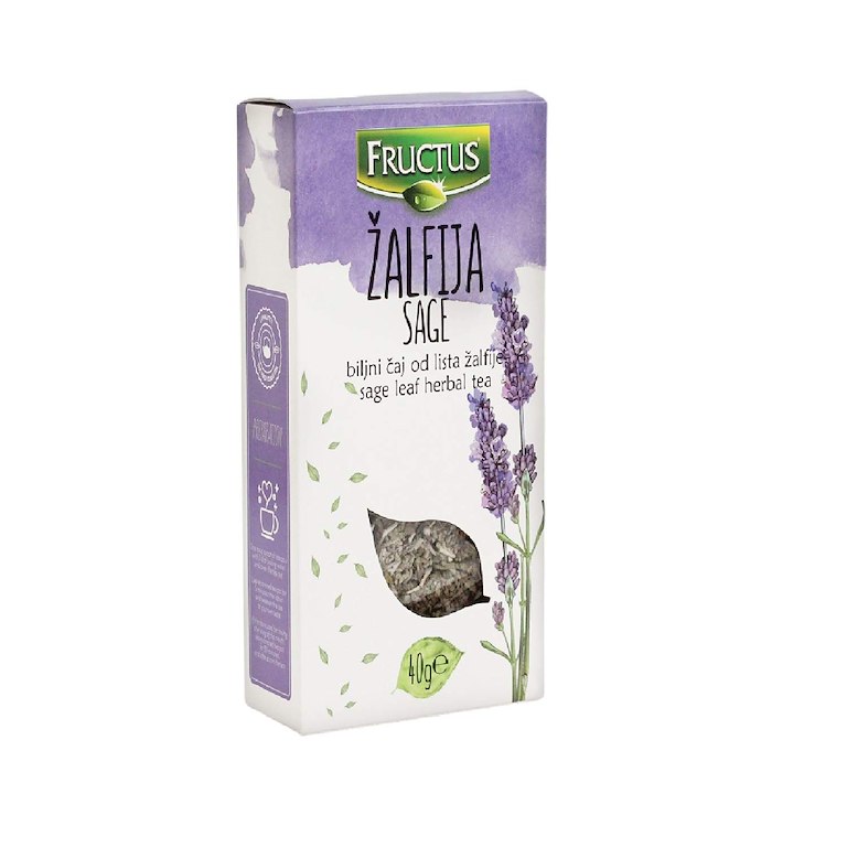 Fructus čaj žalfija rnf 40g fructus