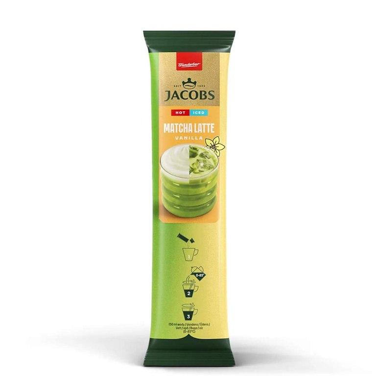 Jacobs inst matcha latte vanila 14.5g jacobs