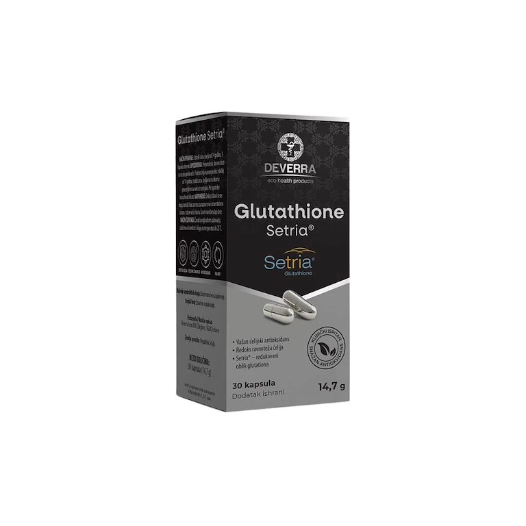 Deverra Glutation Setria® 250 mg 30 Kapsula