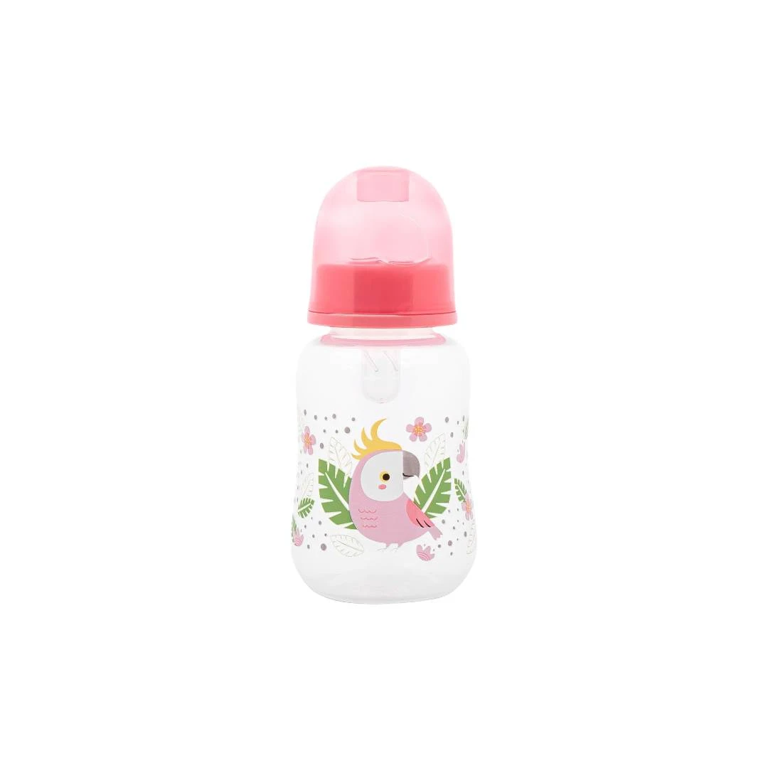 Lorelli Flašica Easy Grip Shell Pink 0m+ 125 mL