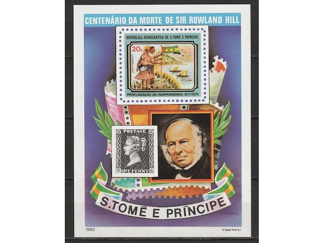 Sao Tome i Prinsipe - 1980 - Sir Rowland Hill