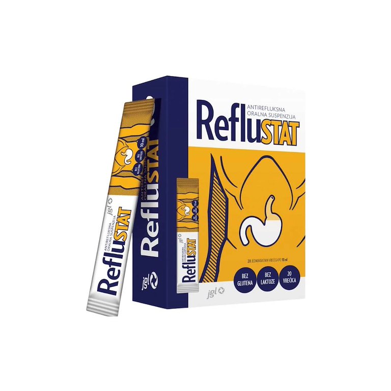 Reflustat Antirefluksna Oralna Suspenzija Protiv Gorušice 20x10 mL