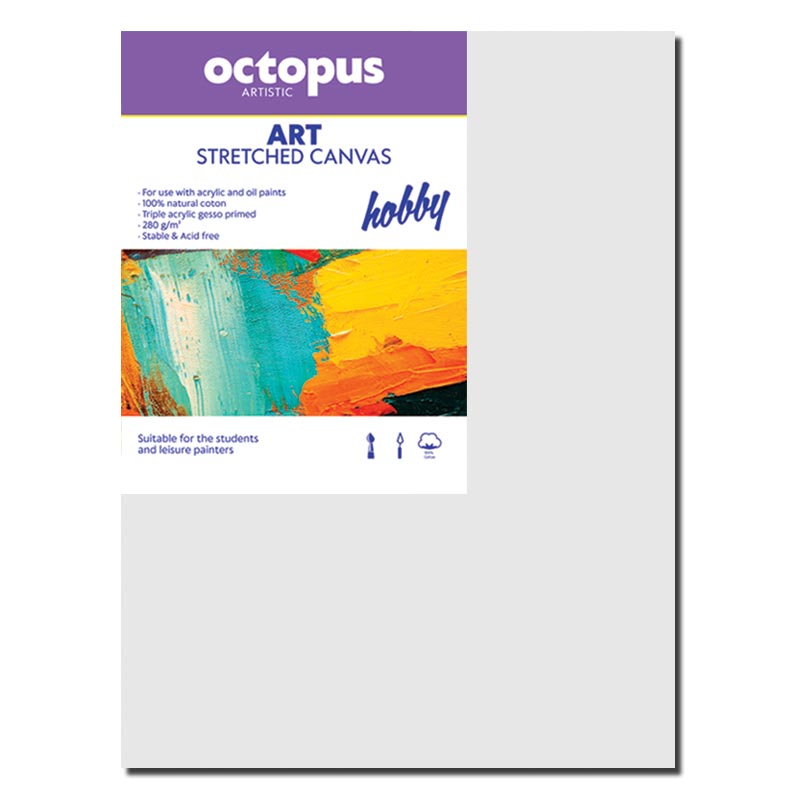 PLATNO SLIKARSKO OCTOPUS 30x40cm HOBBY 280g UNL-2227