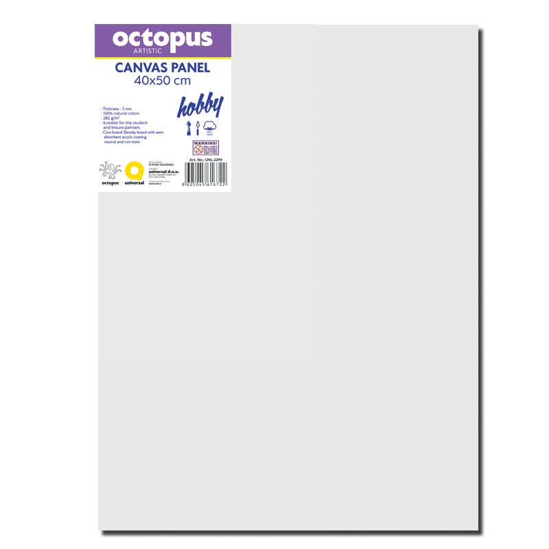 PLATNO SLIKARSKO OCTOPUS 40x50cm HOBBY 280g UNL-2230