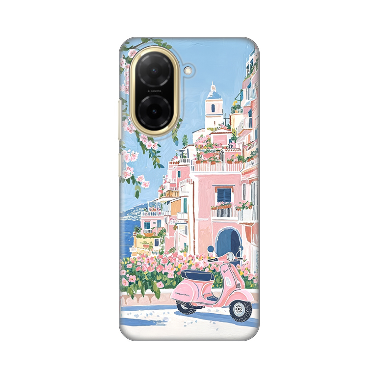 Zastitna silikonska maska (futrola) PRINT - Xiaomi Redmi A5(173mm) Pink Italy