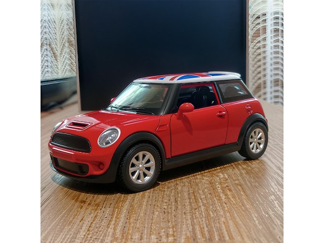 Metalni model Mini Moris (Mini Cooper)