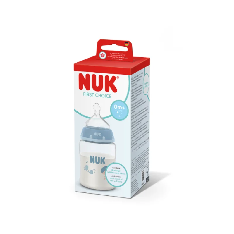 Nuk flašica FC plastična sa indikatorom temperature 0m+ 215412.2