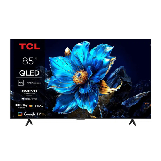 Televizor TCL 85P7K, 85", QLED, 4K UHD 3840x2160, SMART, Google TV