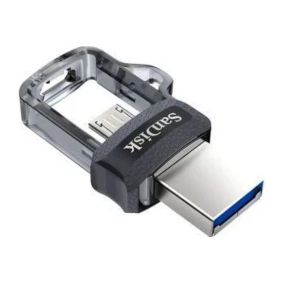USB Flash Sandisc SANDISK SDDD3-064G-G46, 64GB, DUAL DRIVE, MICRO-USB A