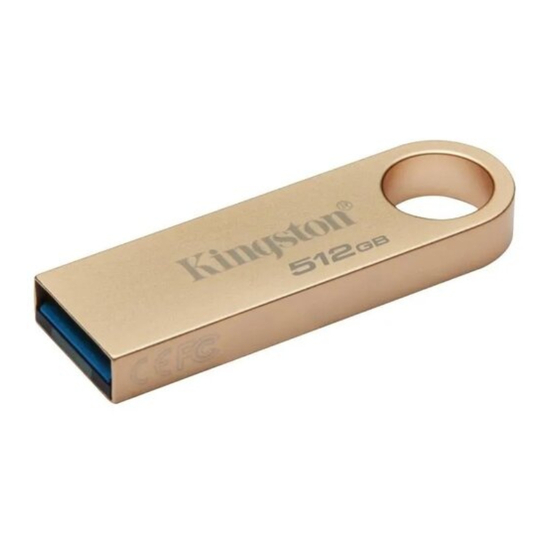 USB Flash Kingston DTSE9G3/512GB, 3.2, 512GB, brzina 220/100MB/S, Metalno kućište, Boja šampanj zlatna