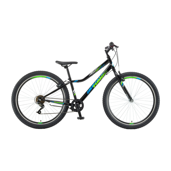 Bicikl Booster Turbo 260, 26 P260S04261, veličina točka 26", 6 brzina, Crno -plavi