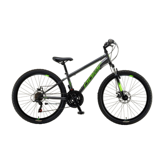 Bicikl Polar Sonic 26 FS DISK ANTACIT, B262S04261, točkovi 26", 7 brzina, Shimano menjač, Antracit boja