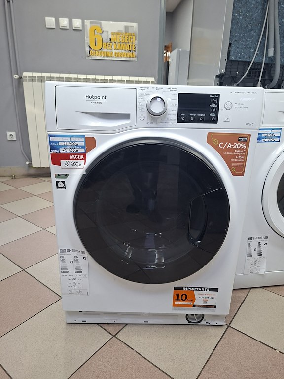 MAŠINA ZA PRANJE I SUŠENJE HOTPOINT ARISTON NDB 964489WDA IT