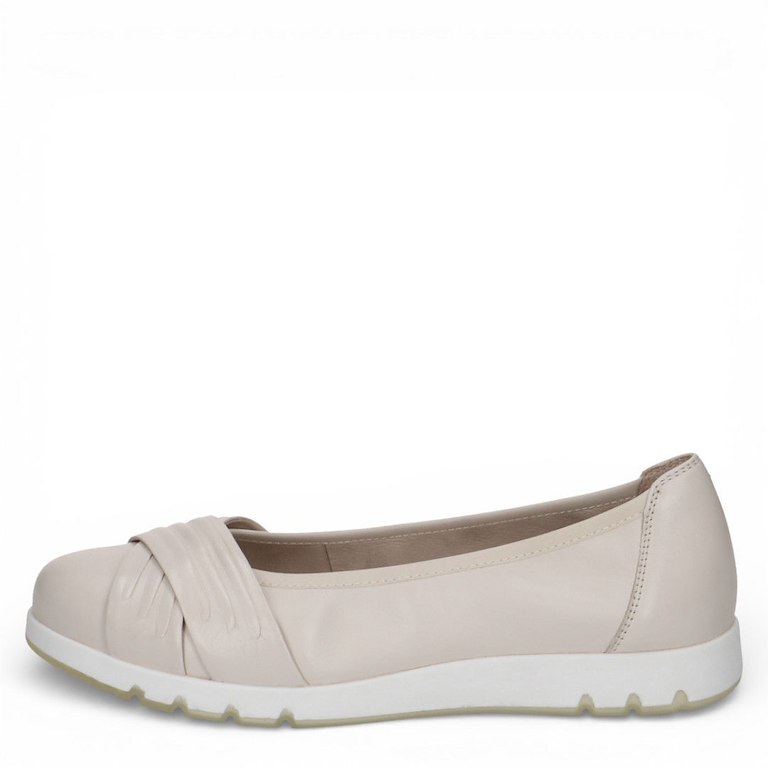 ŽENSKE BALETANKE CAPRICE 22118 OFFWHITE NAPPA