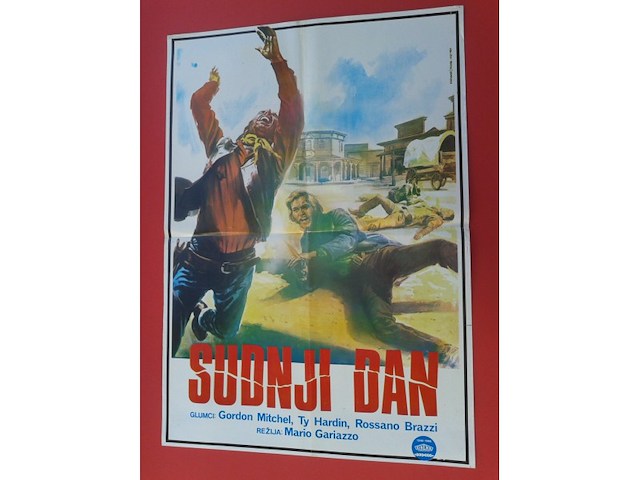 SUDNjI DAN - Filmski plakat