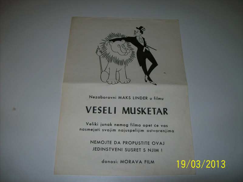 FILMSKI PROGRAM - VESELI MUSKETAR